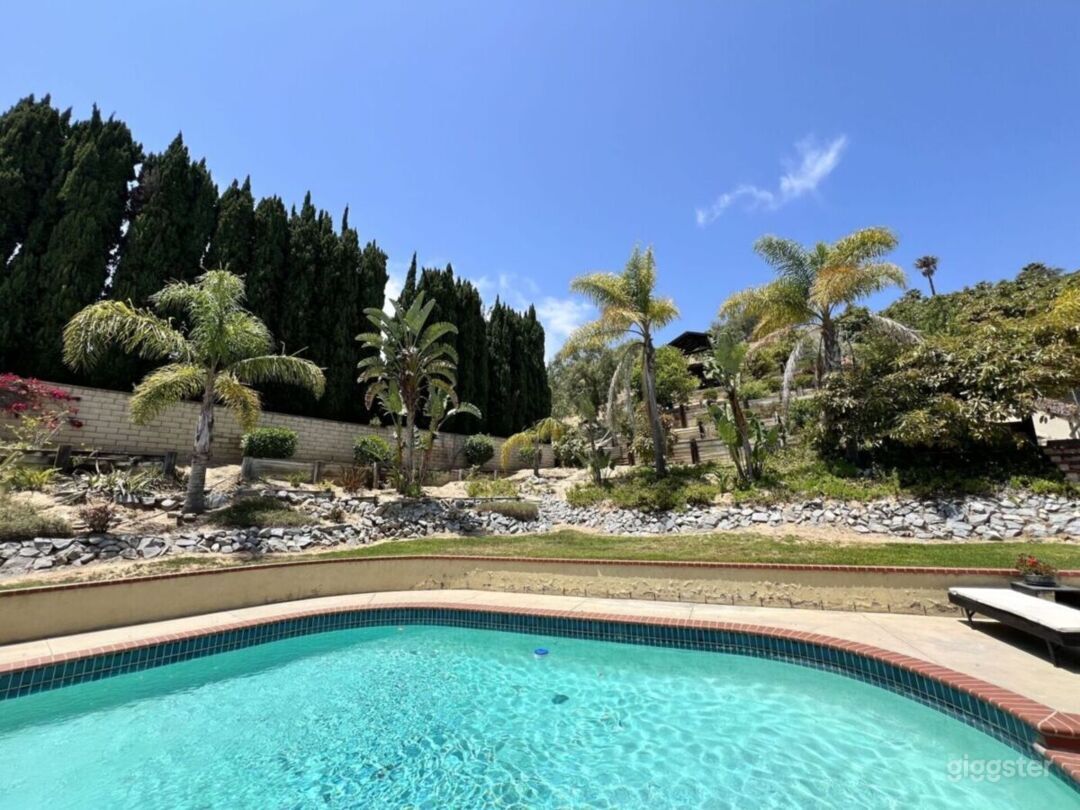 Lush, Tranquil, Quiet Yard with Pool | Rent this location on Giggster