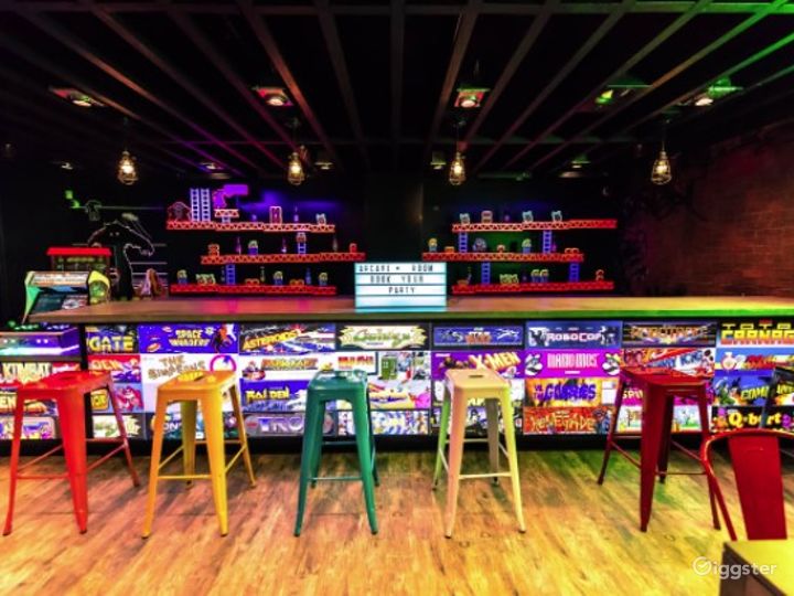 Retro gaming arcade venue for all occasions | Rent this location on ...