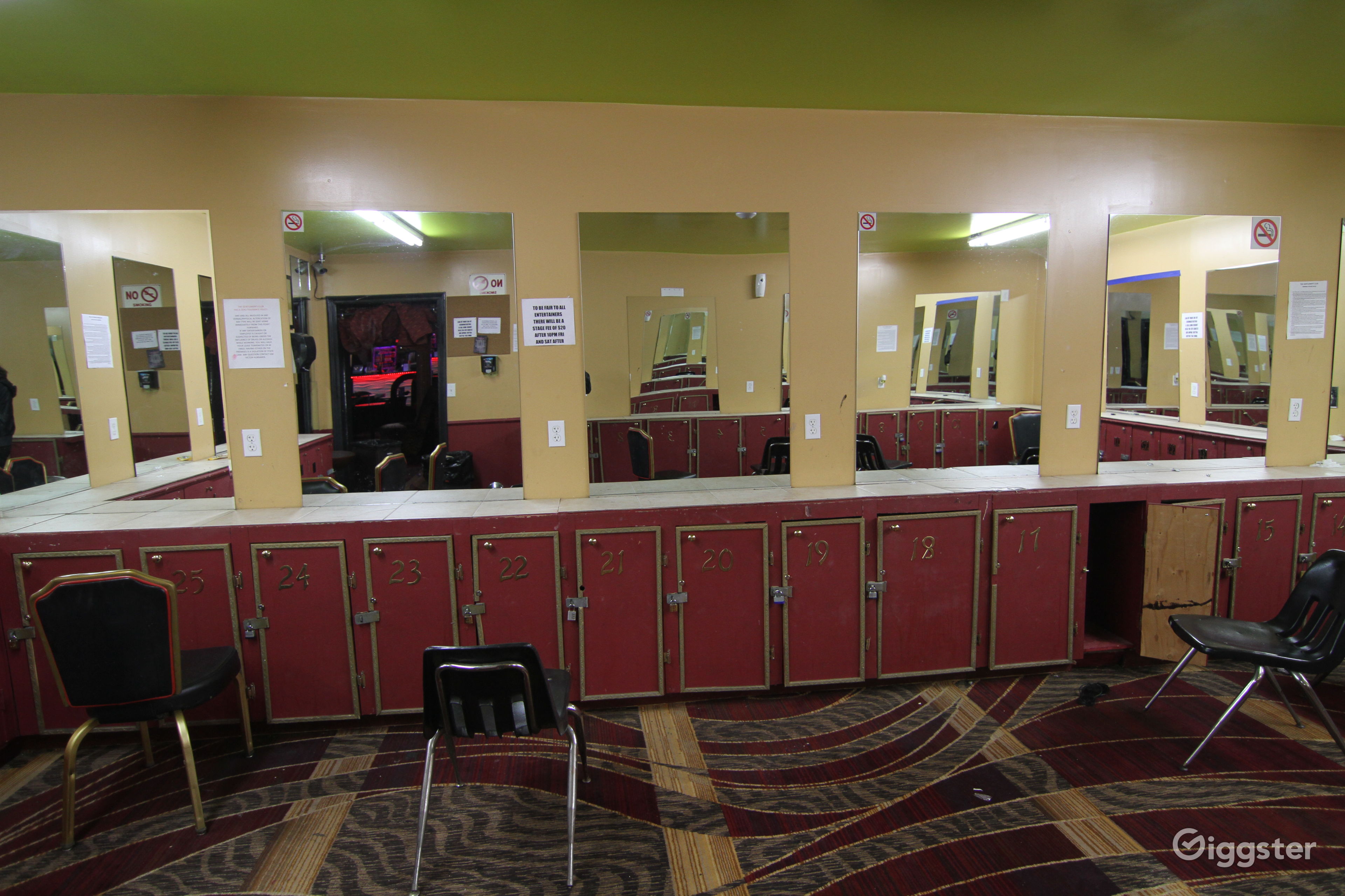 Strip Club with Big Dressing Room | Rent this location on Giggster