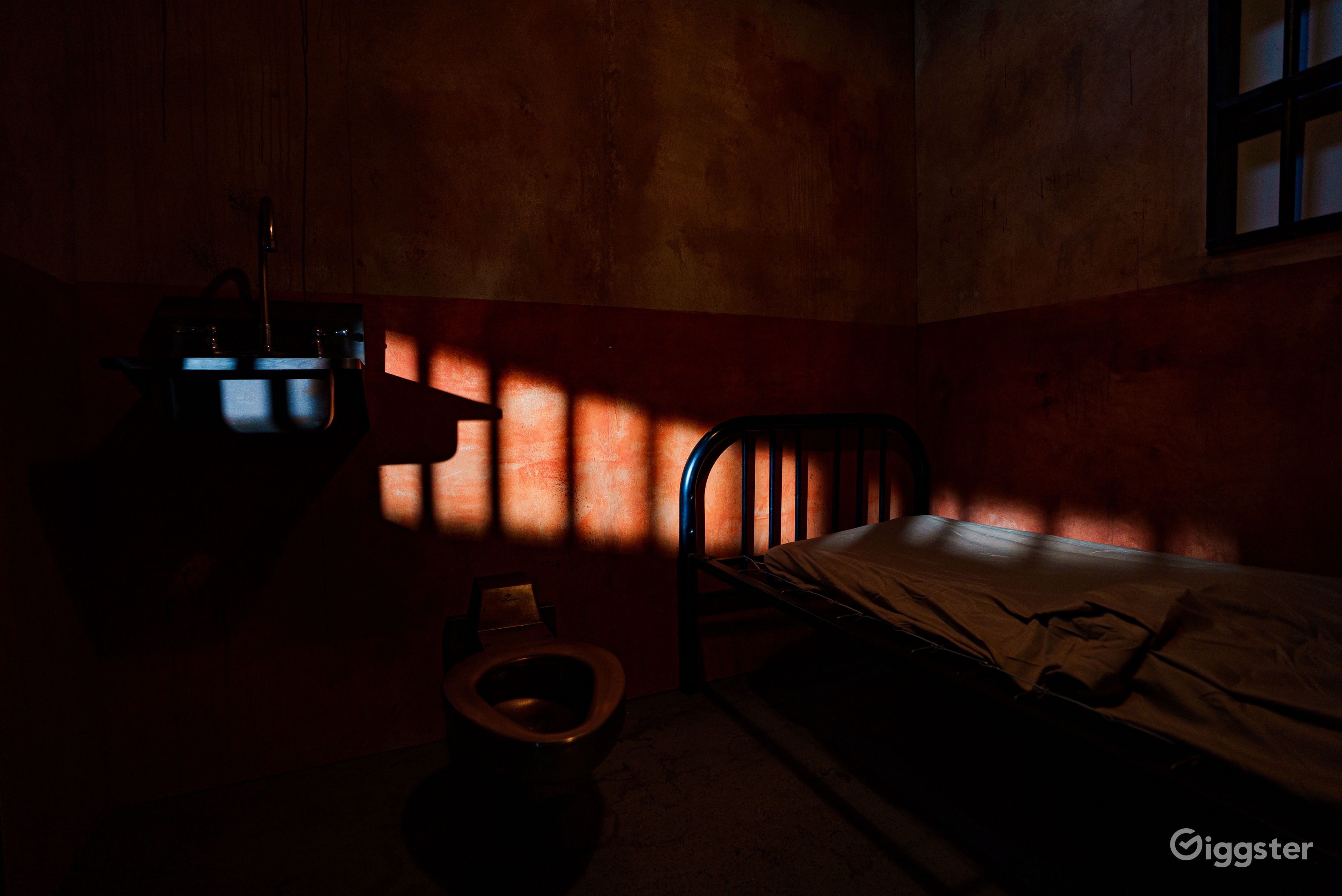 Vintage Prison Jail Cell in Warehouse | Rent this location on Giggster