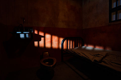 Vintage Prison Jail Cell in Warehouse | Rent this location on Giggster