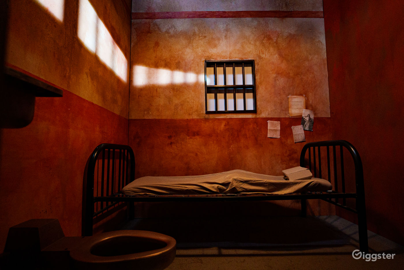 Vintage Prison Jail Cell in Warehouse | Rent this location on Giggster