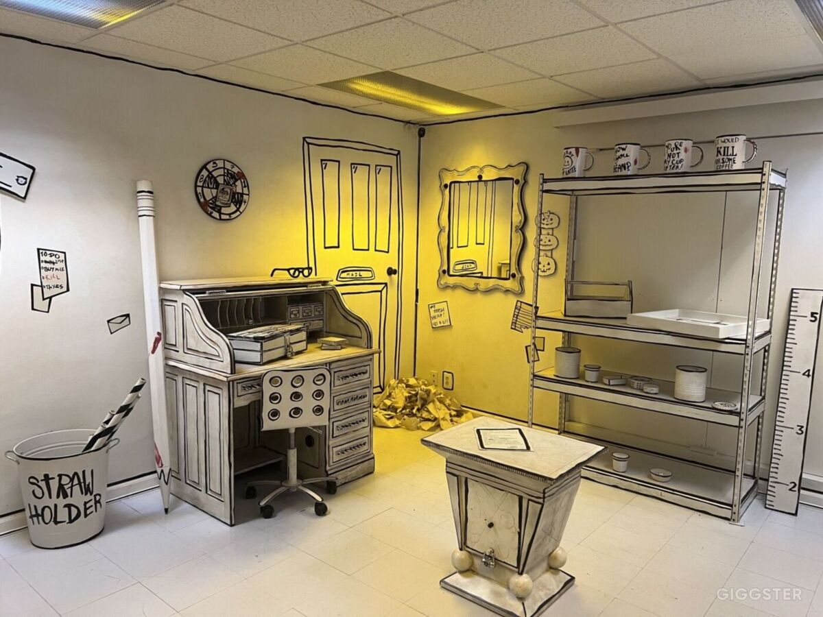 CARTOON ESCAPE ROOM | Rent this location on Giggster