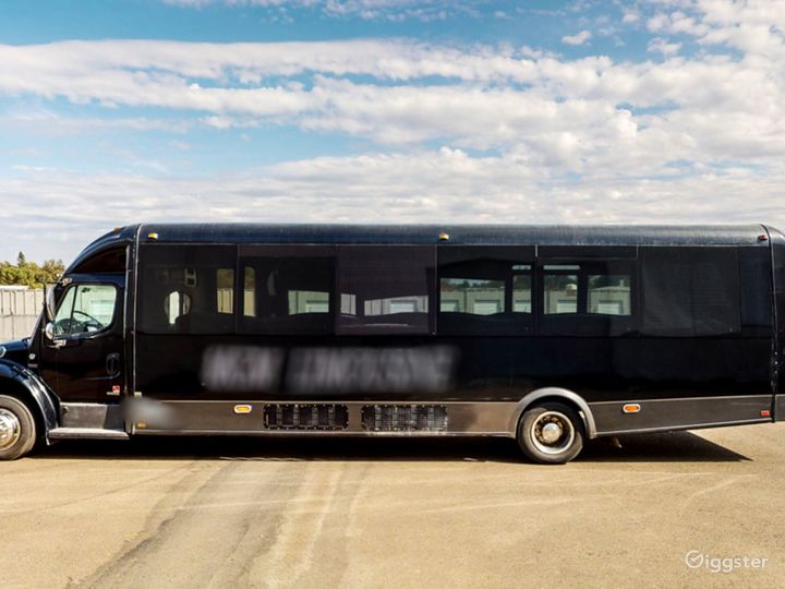 Freightliner Limo Bus | Rent this location on Giggster