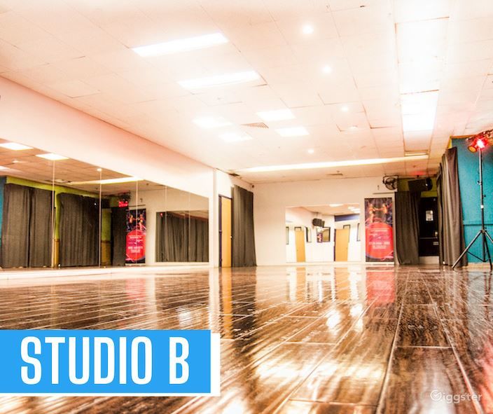 Dance Studio B for 60 People | Rent this location on Giggster