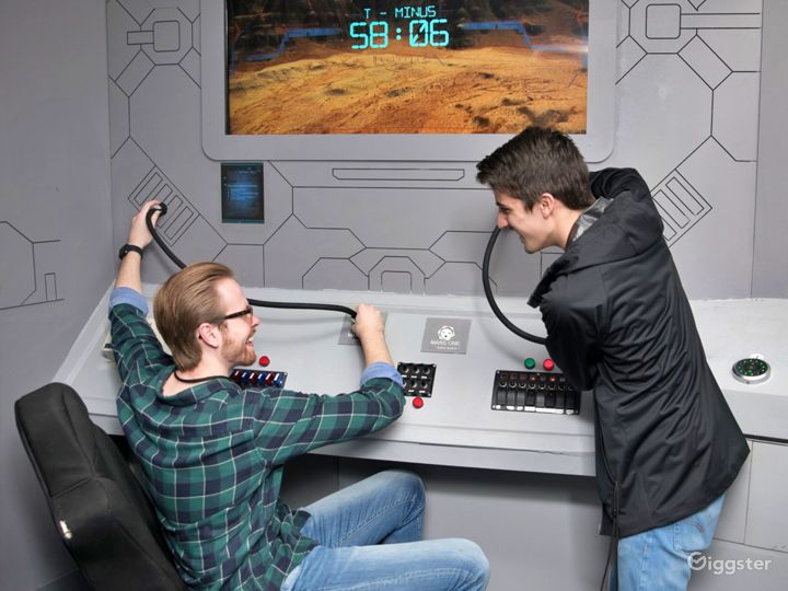 Space-themed Escape Room | Rent this location on Giggster
