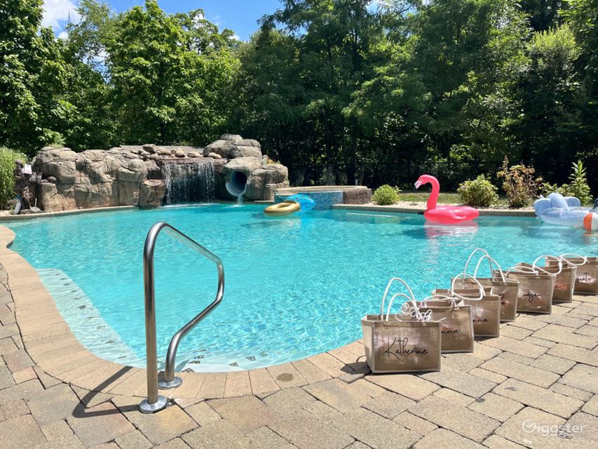 Mansion Cave Salt Pool Grotto Exotic Waterfall | Rent this location on ...