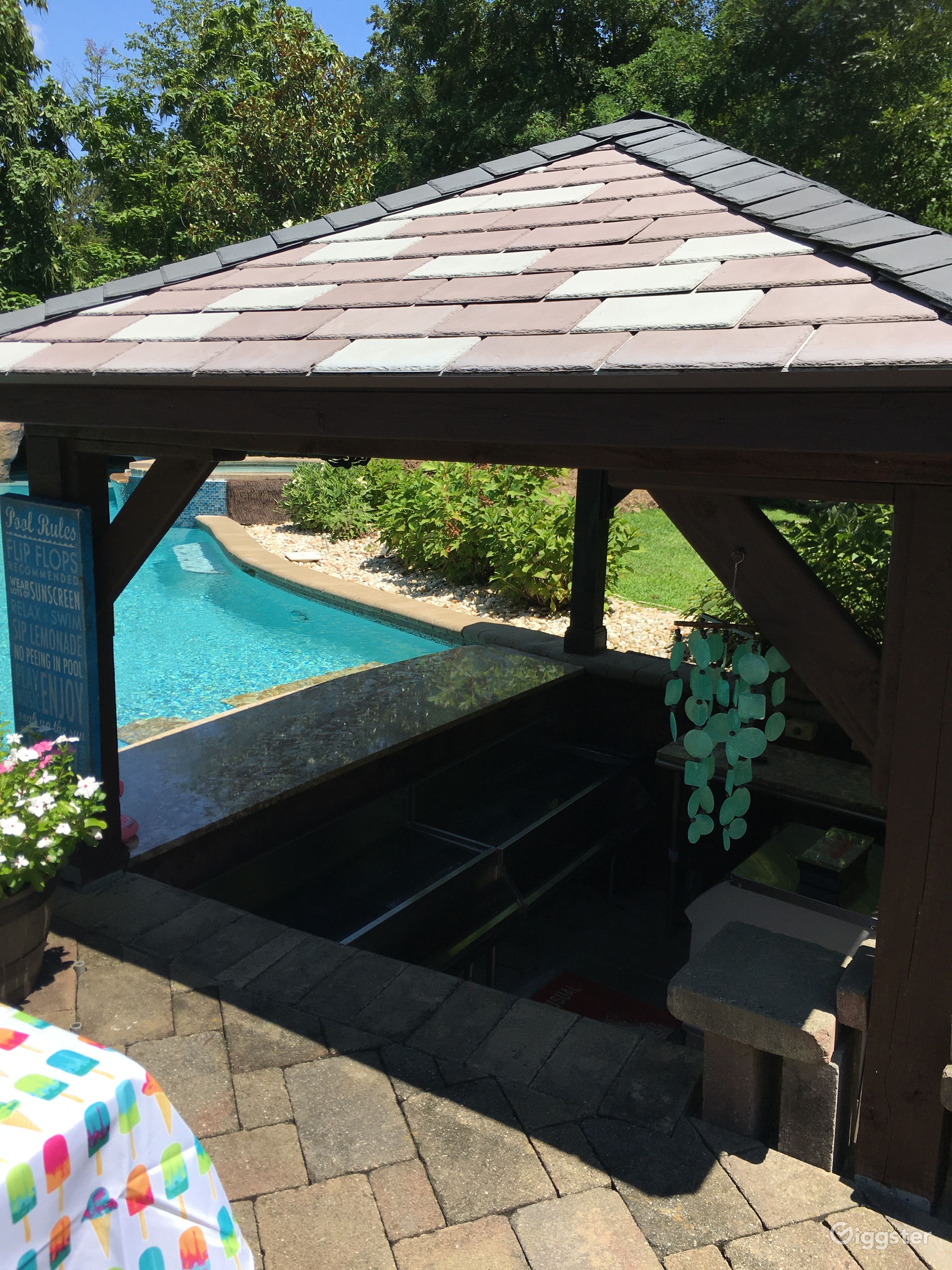 Mansion Cave Salt Pool Grotto Exotic Waterfall | Rent this location on ...