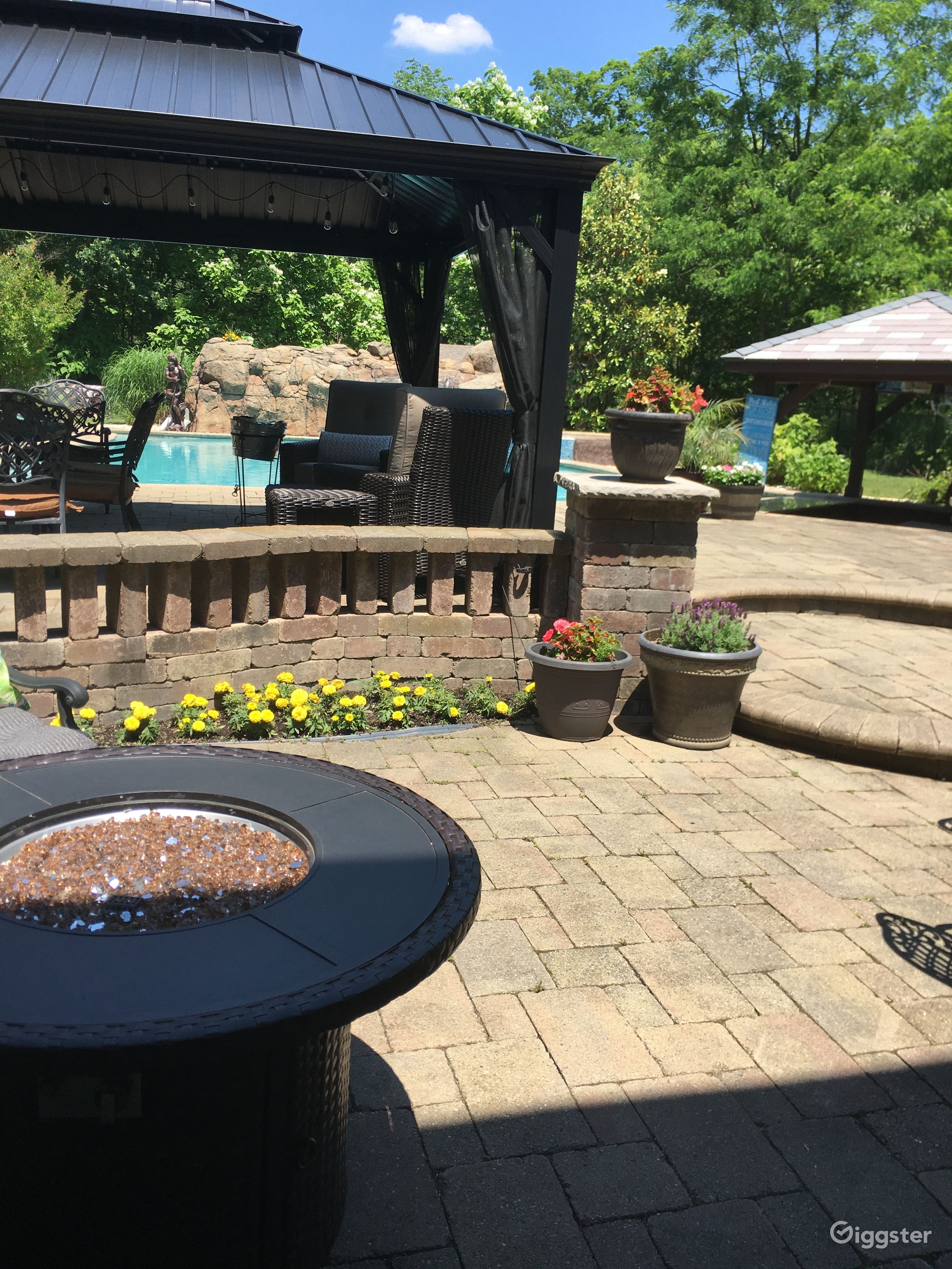 Mansion Cave Salt Pool Grotto Exotic Waterfall | Rent this location on ...
