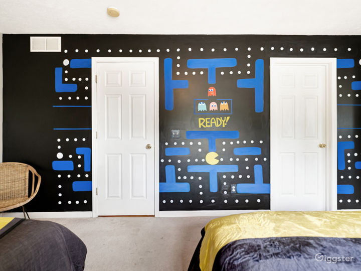 Retro Arcade Themed House | Rent this location on Giggster