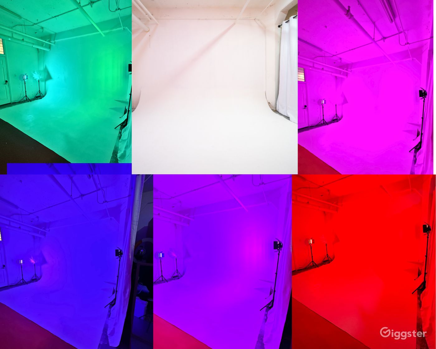 Bridgeport Multi-Set Studio with Cyc Wall+Lights | Rent this location ...