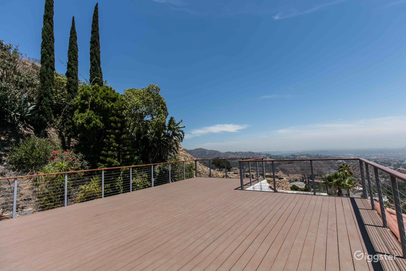 Rooftop Deck with LA / Hollywood Panoramic View | Rent this location on ...