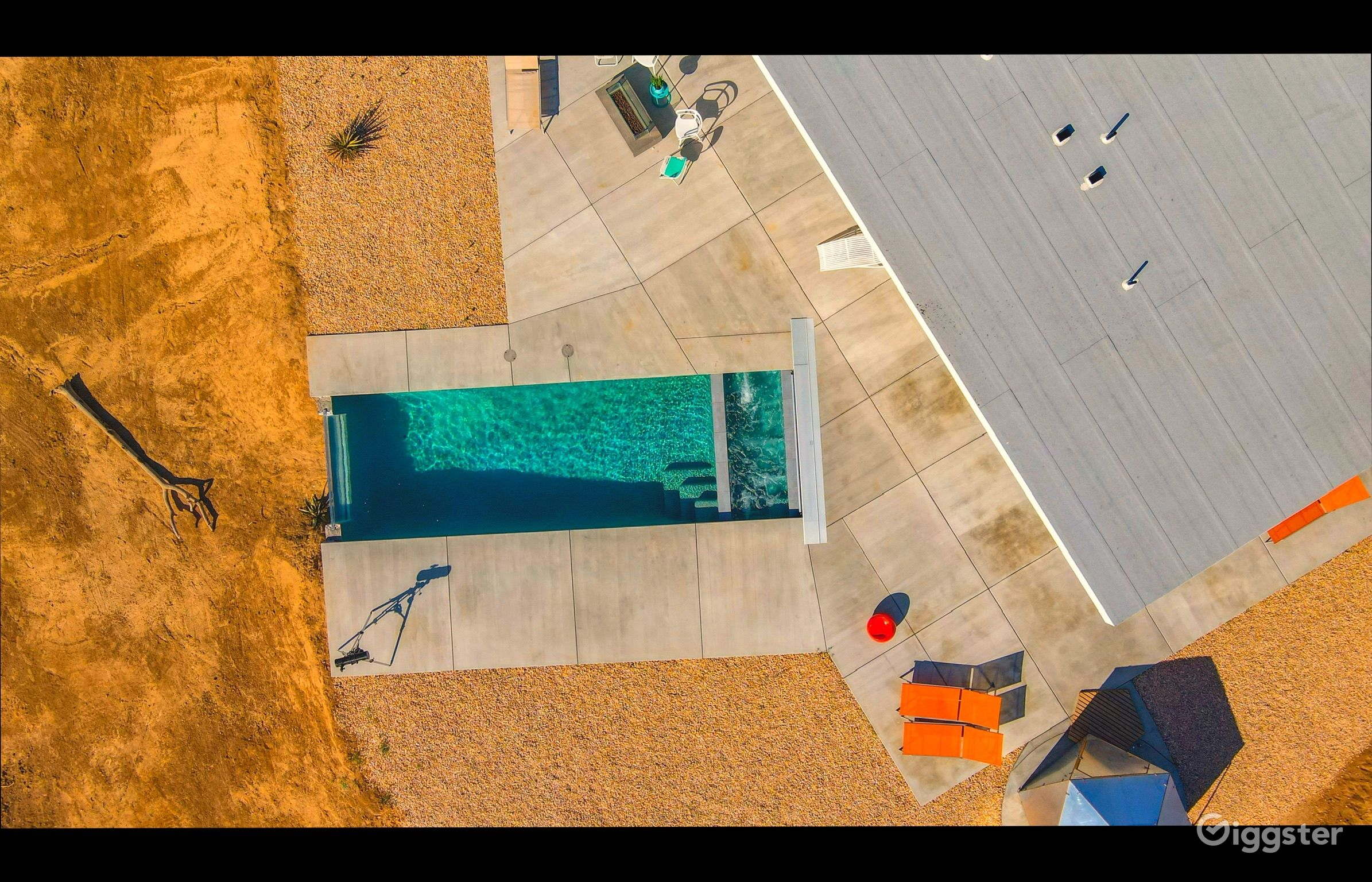 Stylish futuristic pool home | Rent this location on Giggster