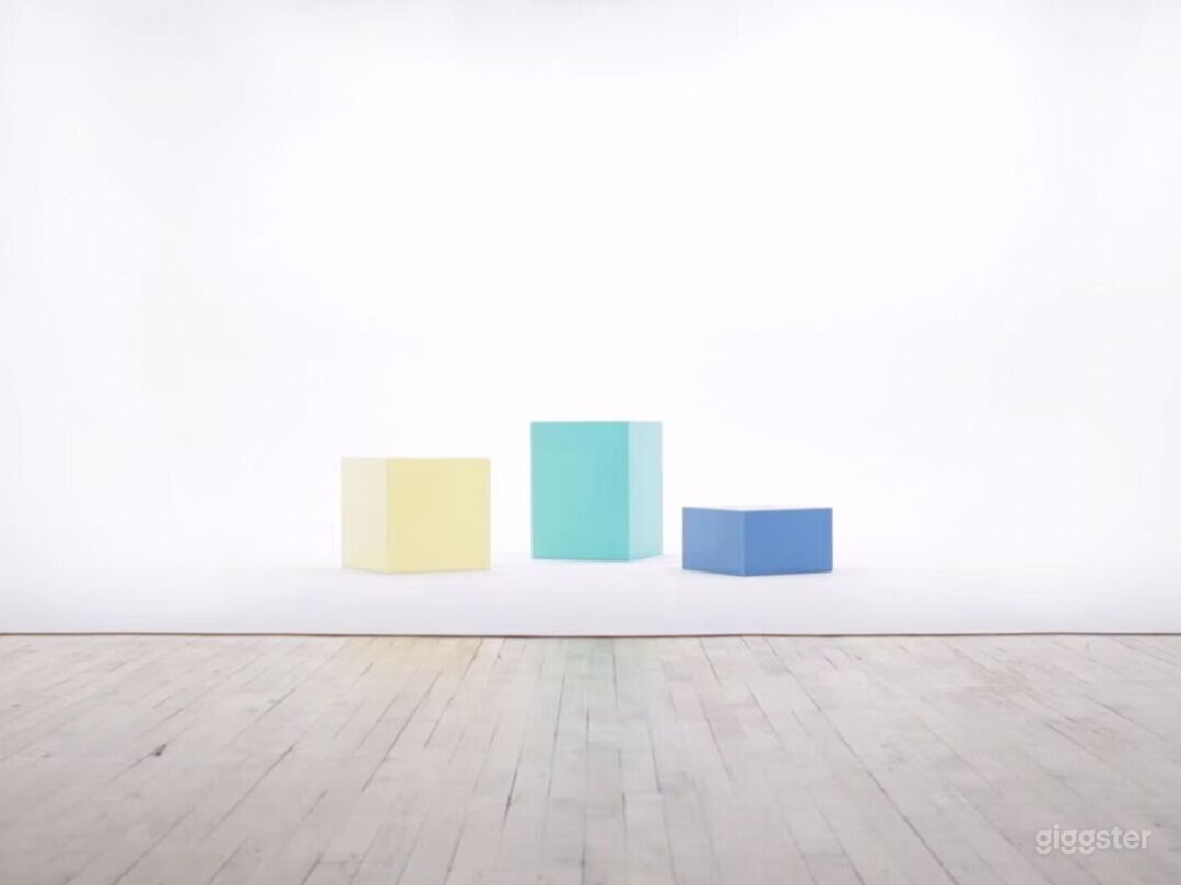 Professional Cyclorama Studio with RGB Lighting | Brooklyn Film Studio