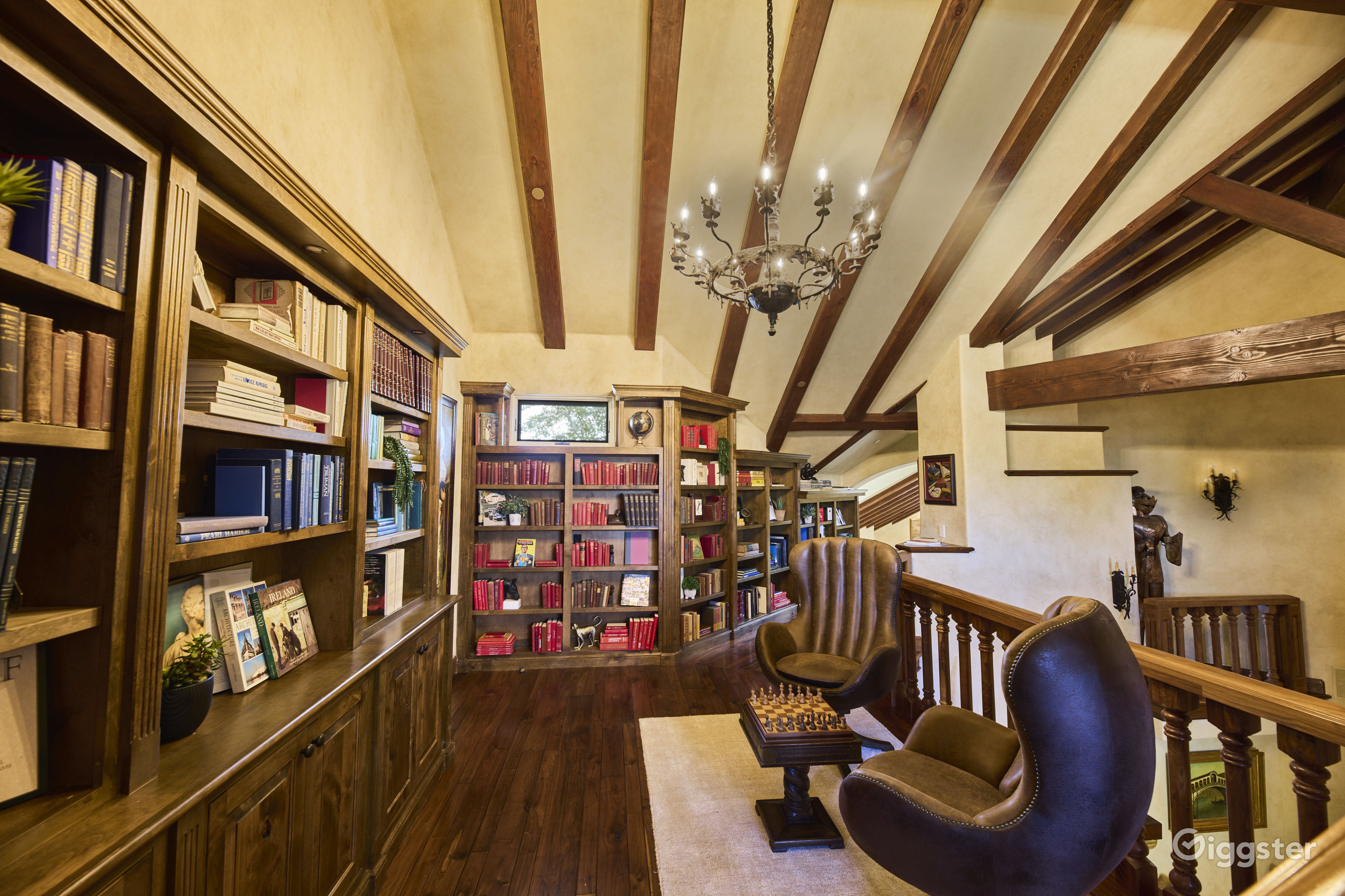 Beautiful Italian Renaissance Style Library | Rent this location on ...