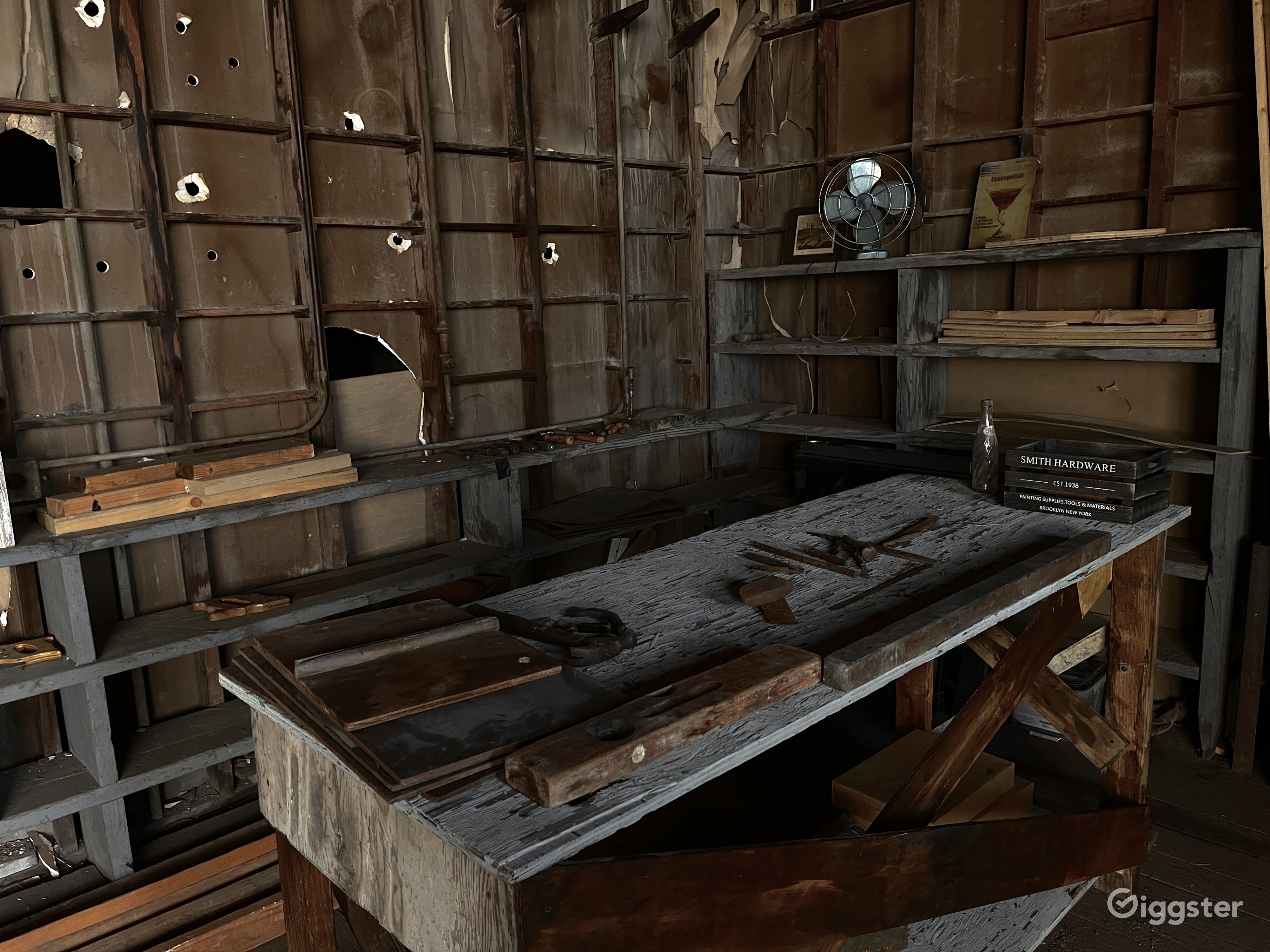 Abandoned House or Workshop Vintage Look Aged Prop | Rent this location ...