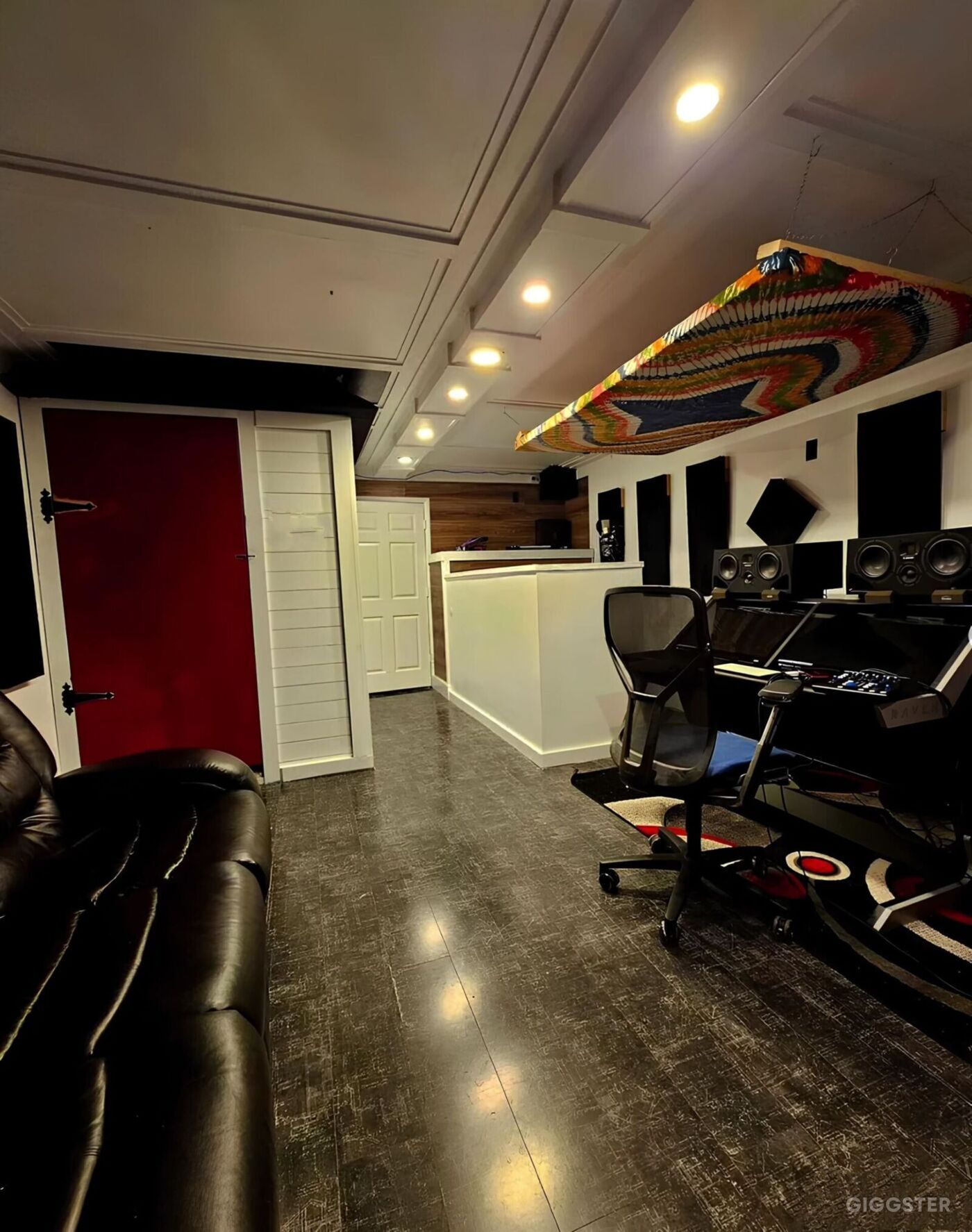 White Recording Studio | Rent this location on Giggster