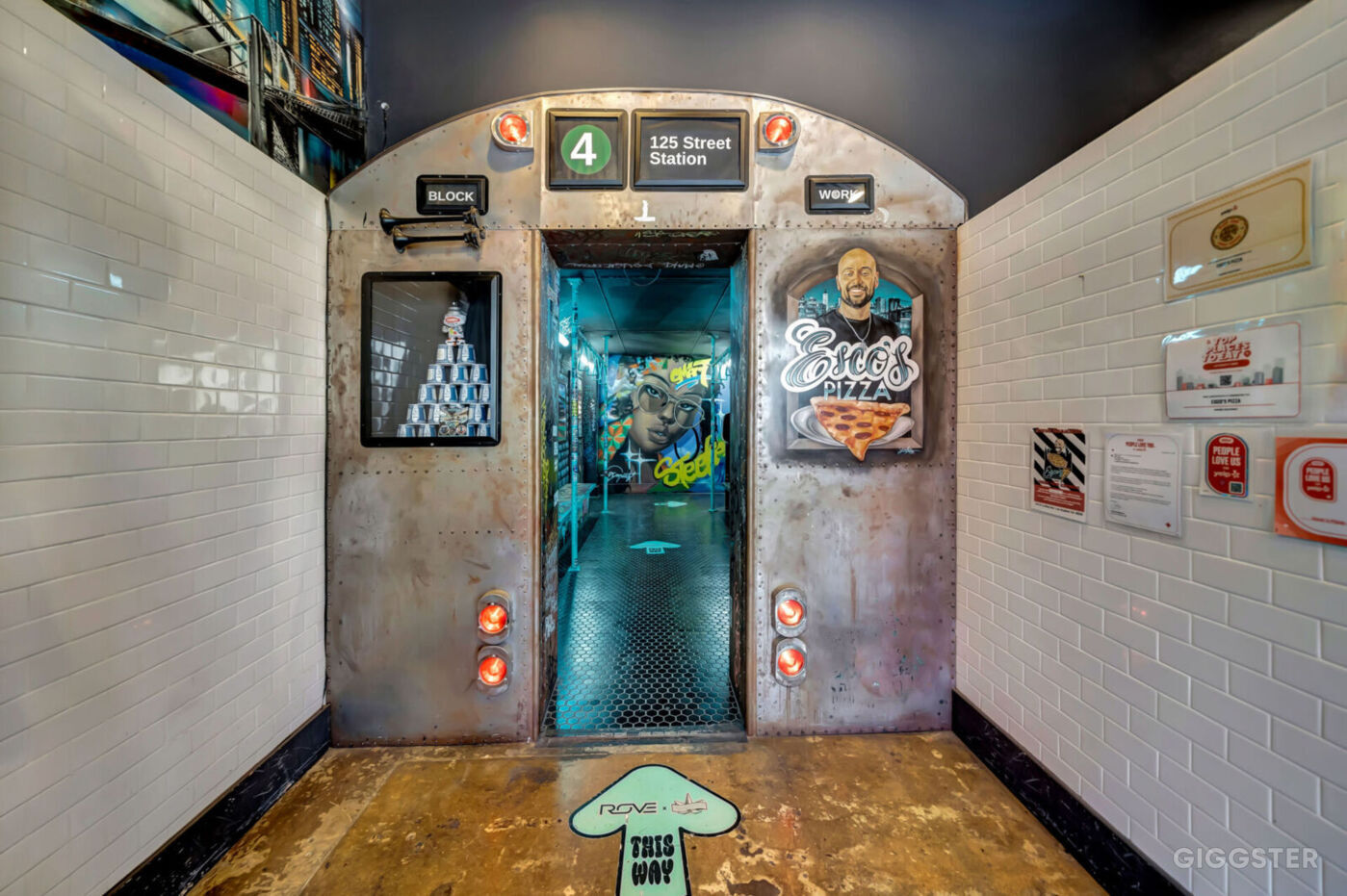 Replica NYC Subway Station | Rent this location on Giggster