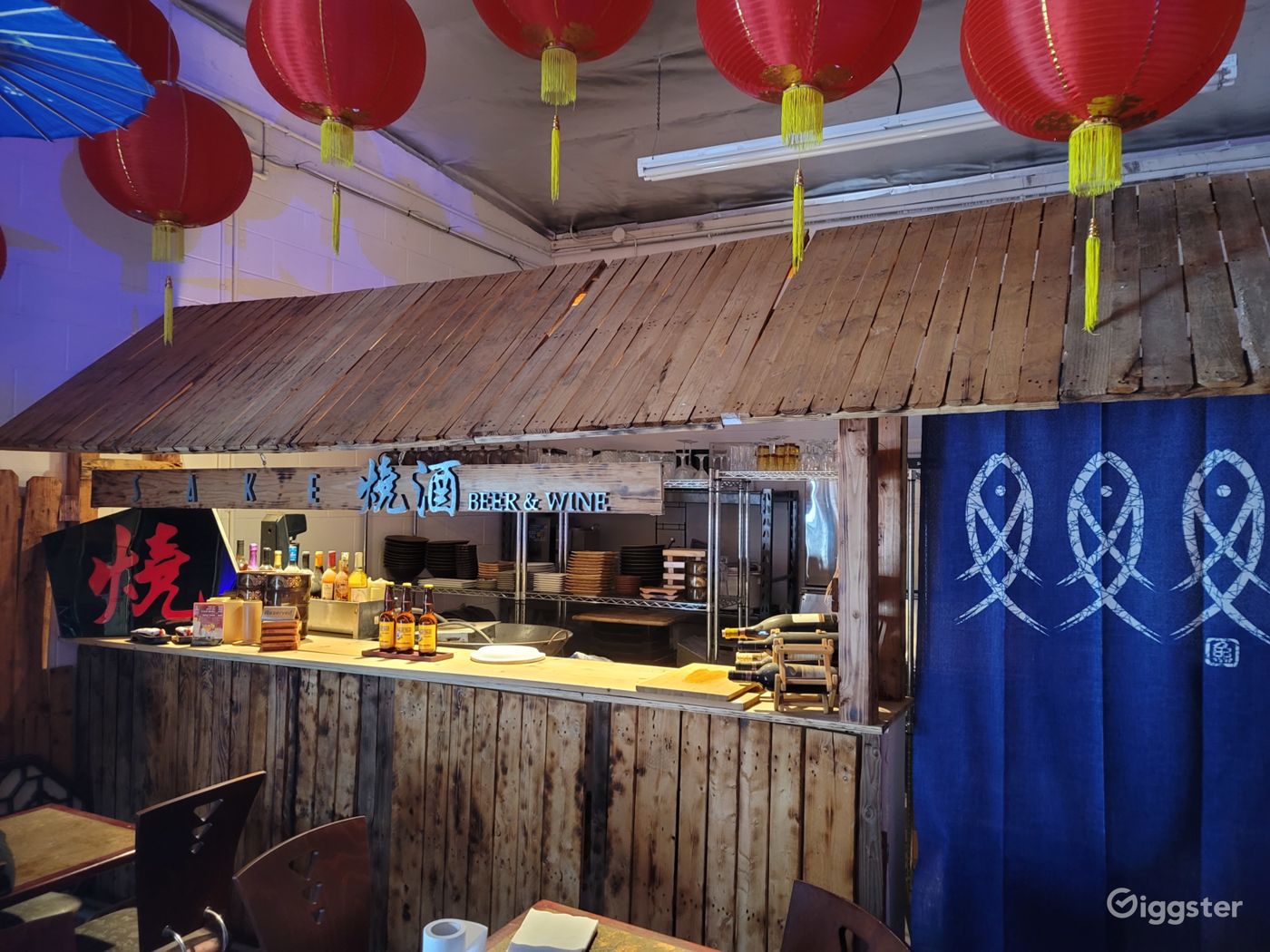 Old Japanese Style Sushi bar / Asian Restaurant | Rent this location on ...