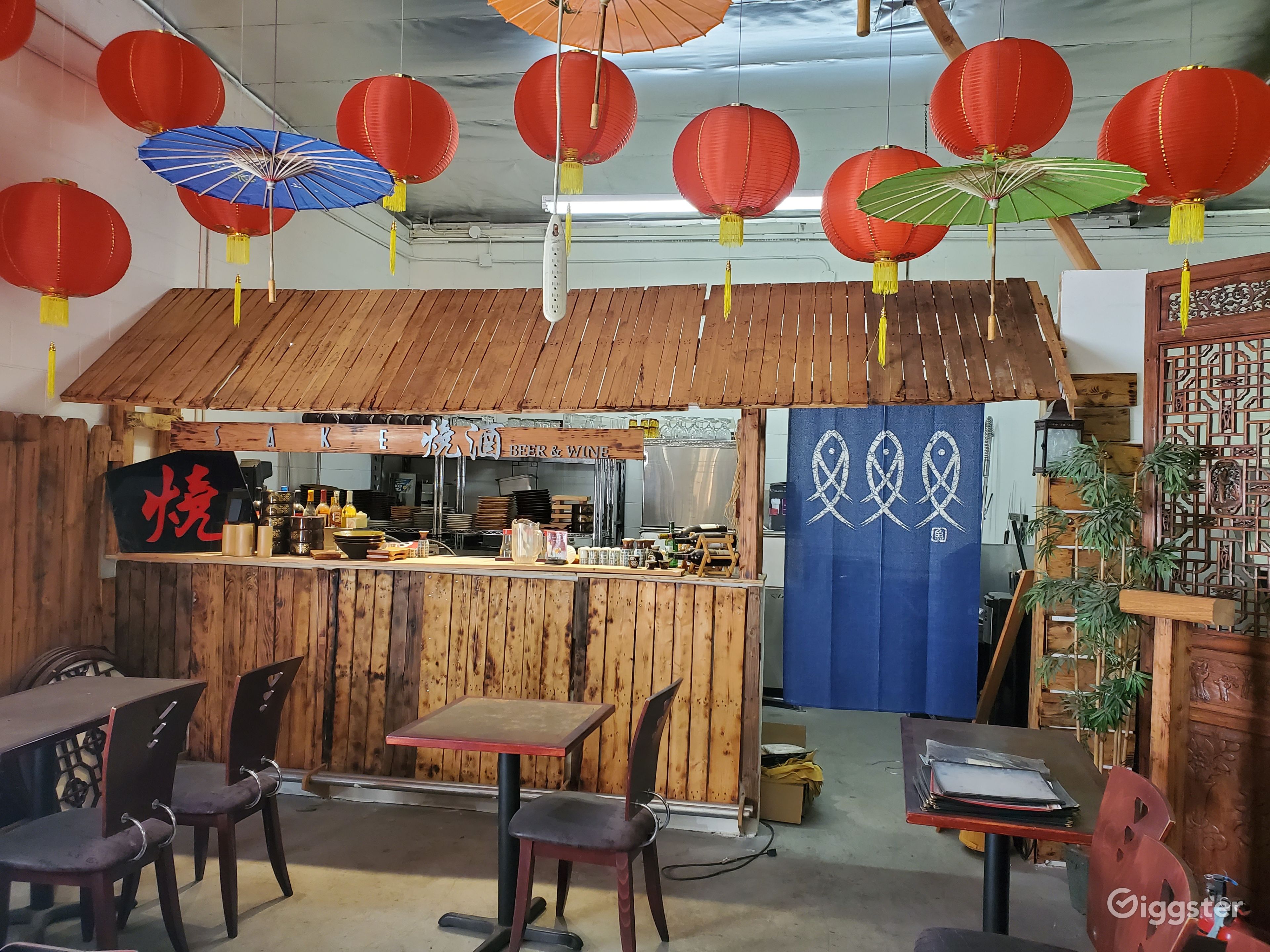 Old Japanese Style Sushi bar / Asian Restaurant | Rent this location on ...