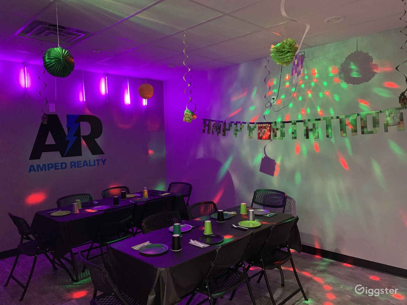 VR Arcade Party Room | Rent this location on Giggster