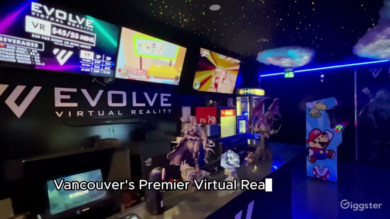 Virtual Reality Arcade in Vancouver | Rent this location on Giggster