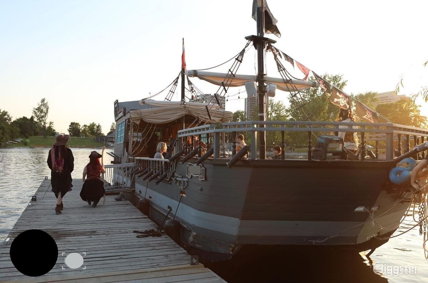 Real Sailing Pirate Ship | Rent this location on Giggster