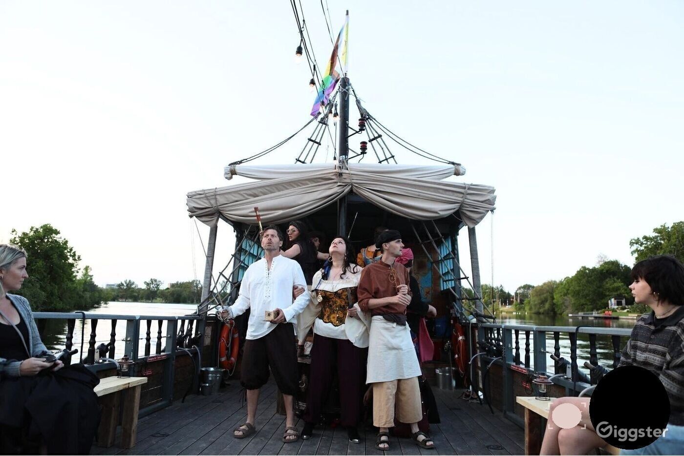 Real Sailing Pirate Ship | Rent this location on Giggster Real Sailing Pirate Ship | Rent this location on Giggster
