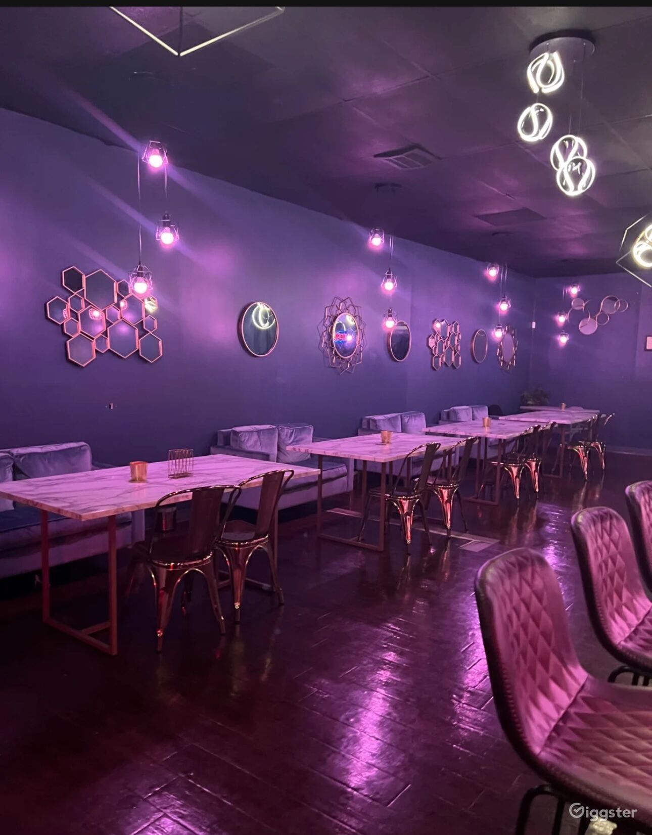 Luxury lounge with a hidden content room | Rent this location on Giggster