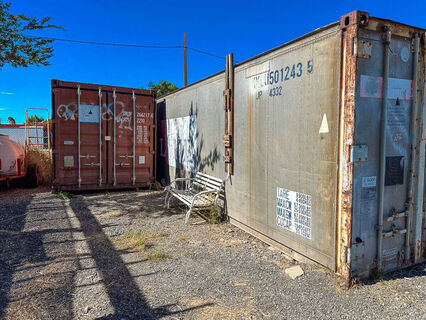 CARGO CONTAINER LAND - Desert post apocalyptic | Rent this location on ...