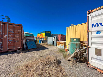 CARGO CONTAINER LAND - Desert post apocalyptic | Rent this location on ...