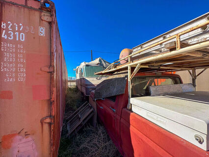 CARGO CONTAINER LAND - Desert post apocalyptic | Rent this location on ...