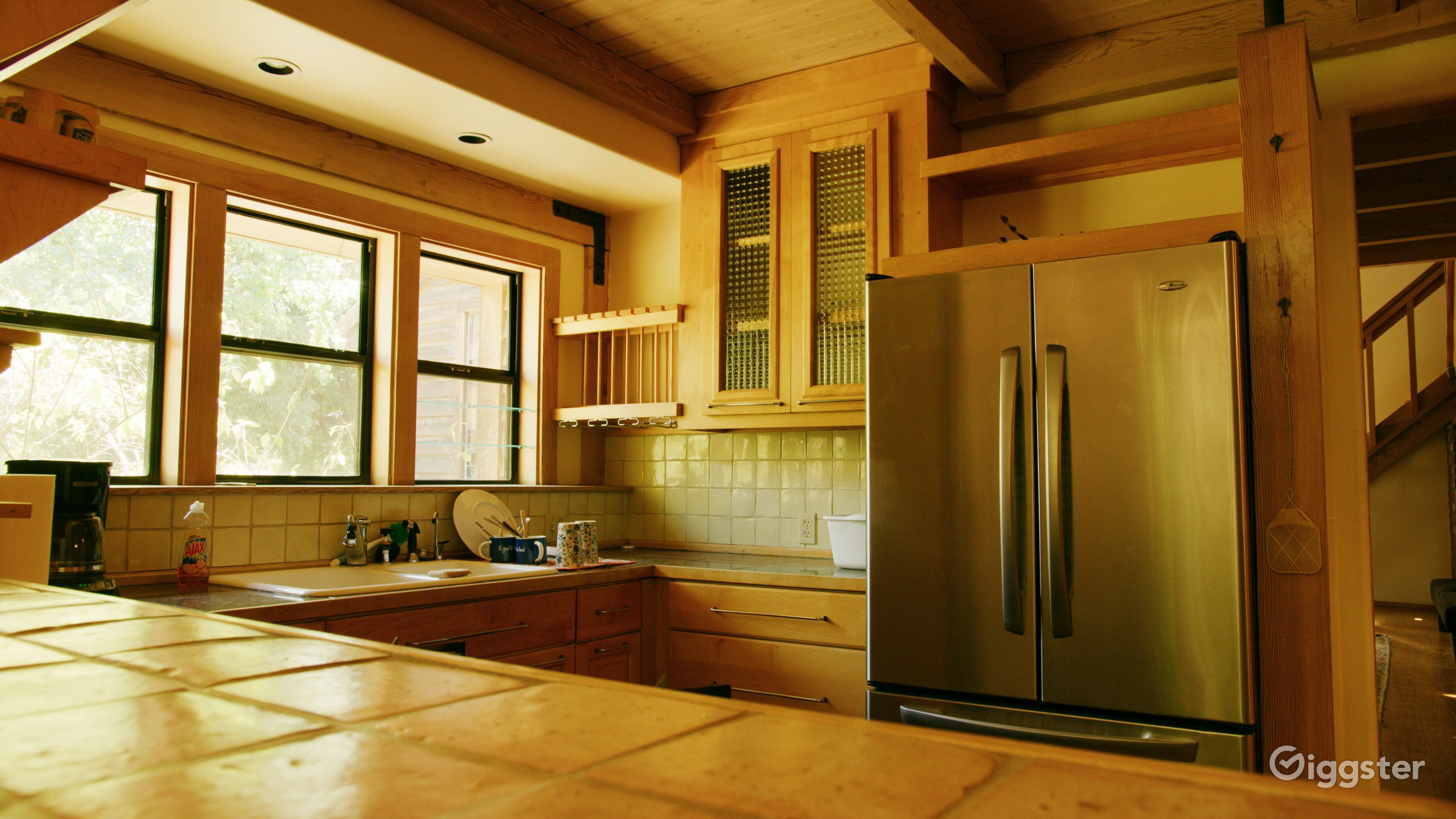 Modern Craftsman Cabin in the Woods ~ 1980s | Rent this location on ...