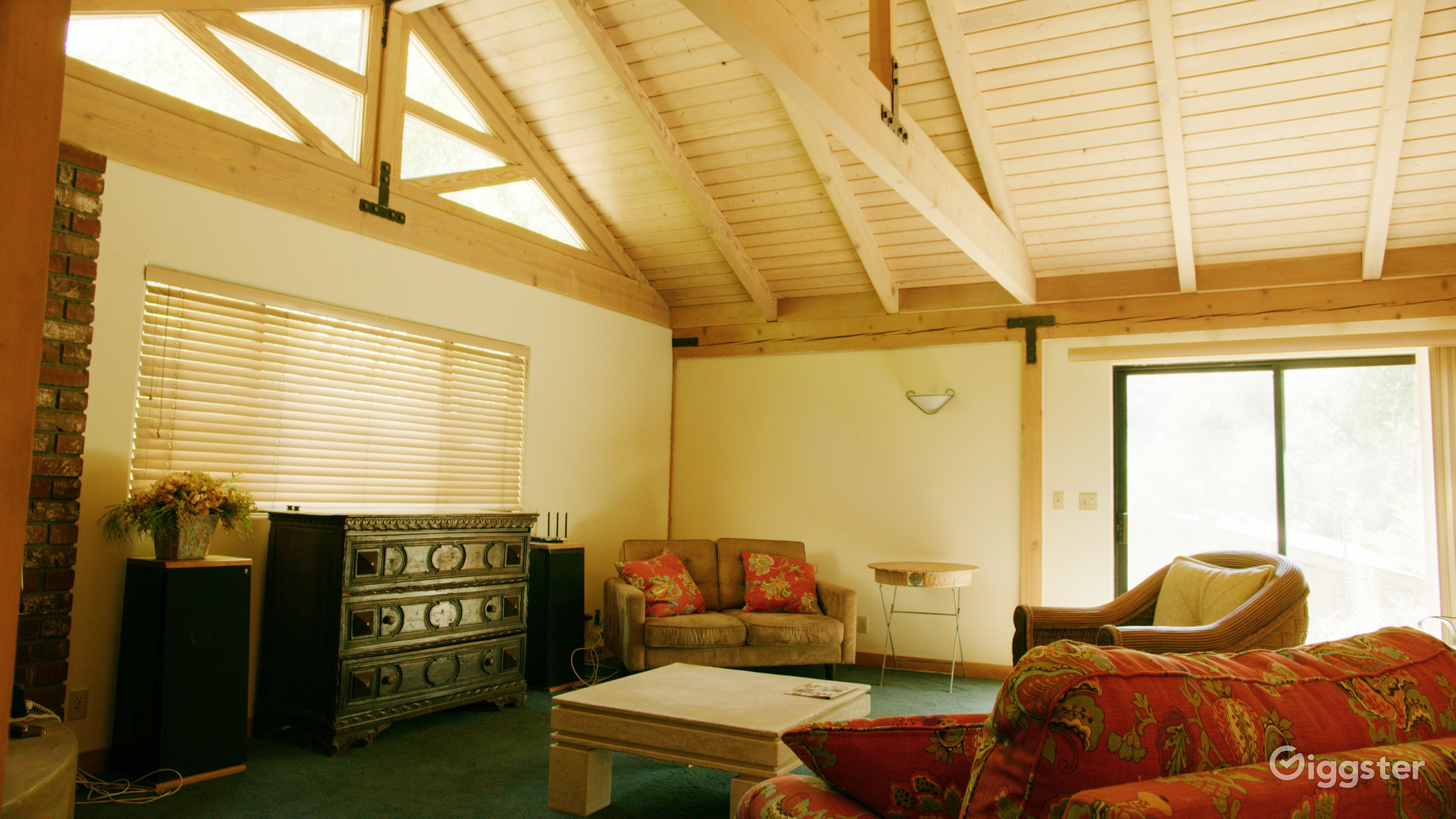 Modern Craftsman Cabin in the Woods ~ 1980s | Rent this location on ...