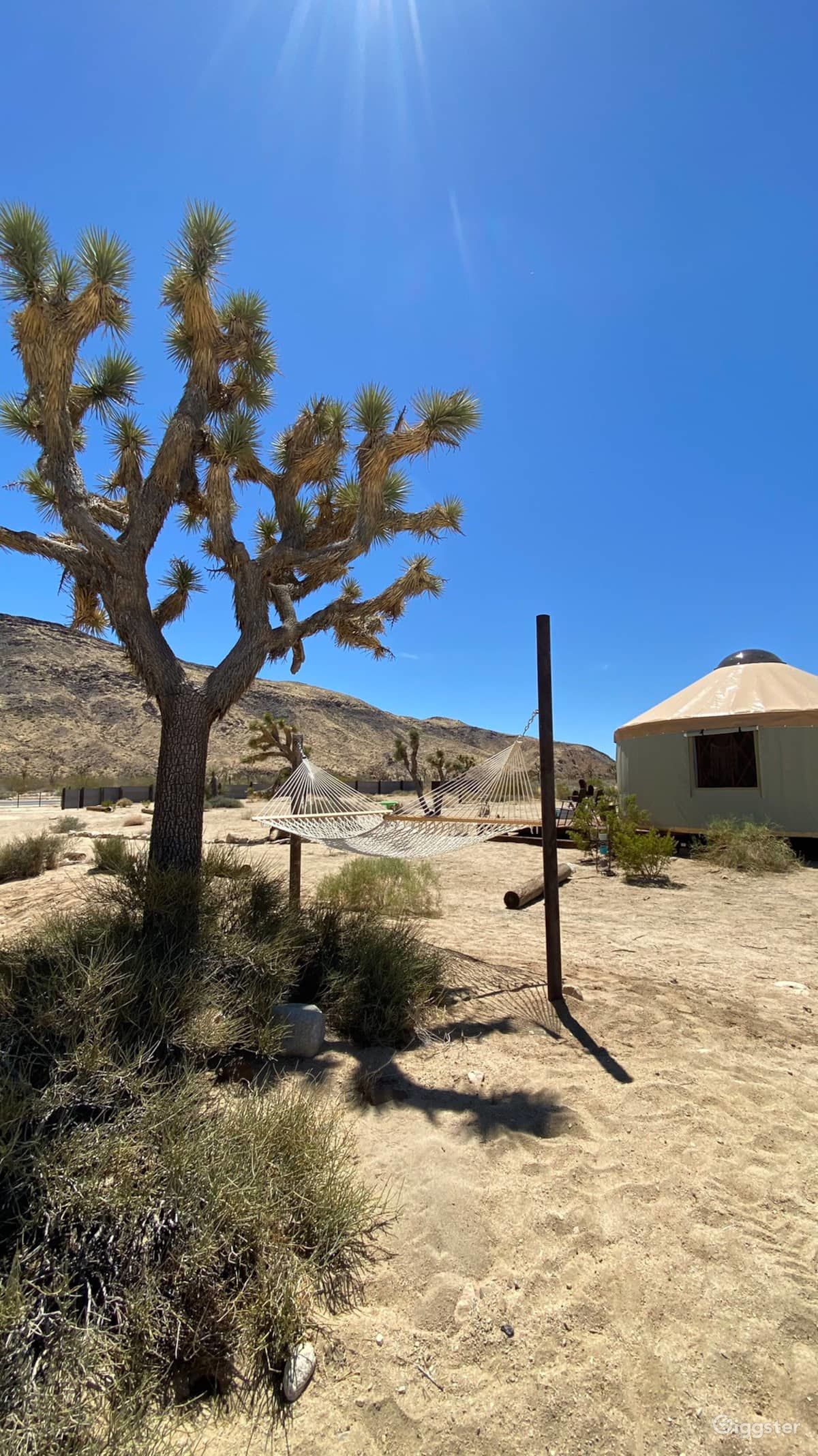 Meditative 20’ Yurt in Yuca Valley | Rent this location on Giggster