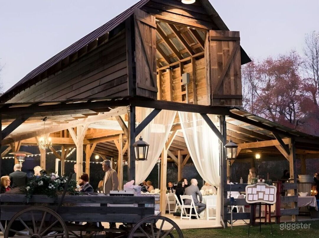 Rustic Open-air Barn for Events | Rent this location on Giggster