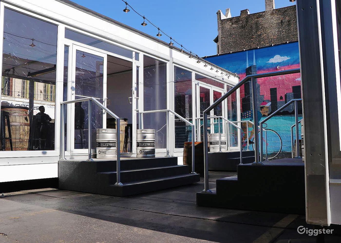 Beer and Brewery Outdoor Patio | Rent this location on Giggster