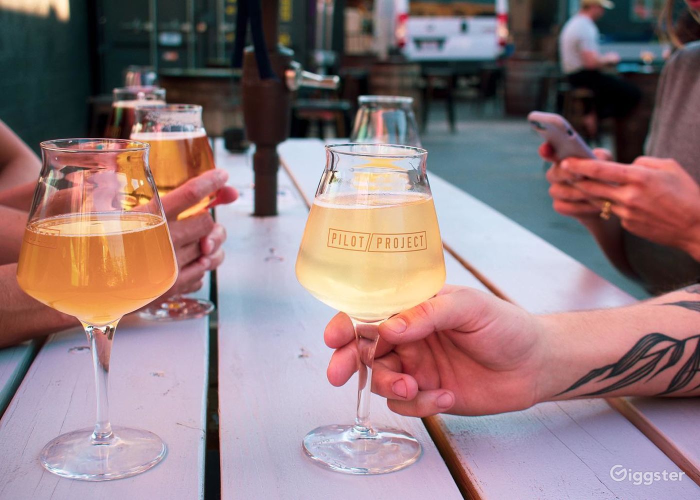 Beer and Brewery Outdoor Patio | Rent this location on Giggster