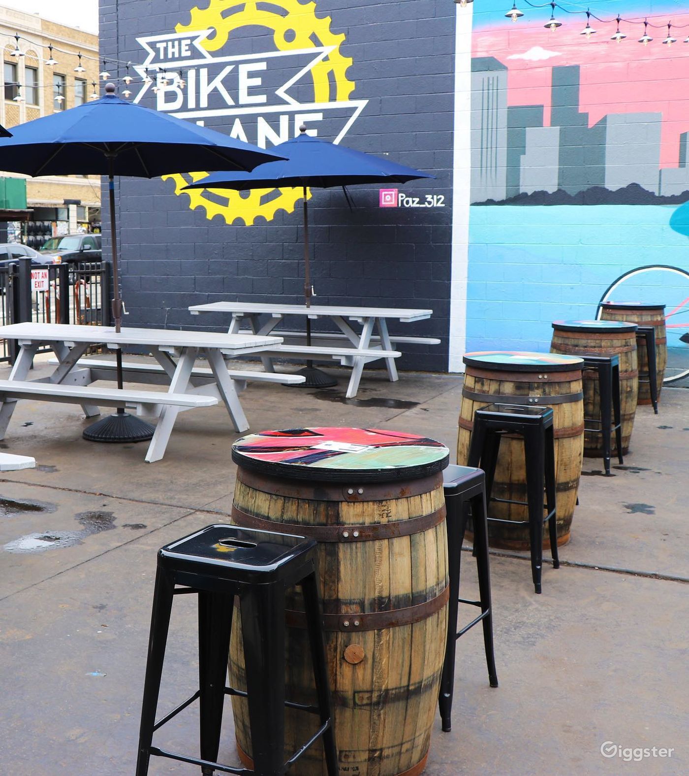 Beer and Brewery Outdoor Patio | Rent this location on Giggster