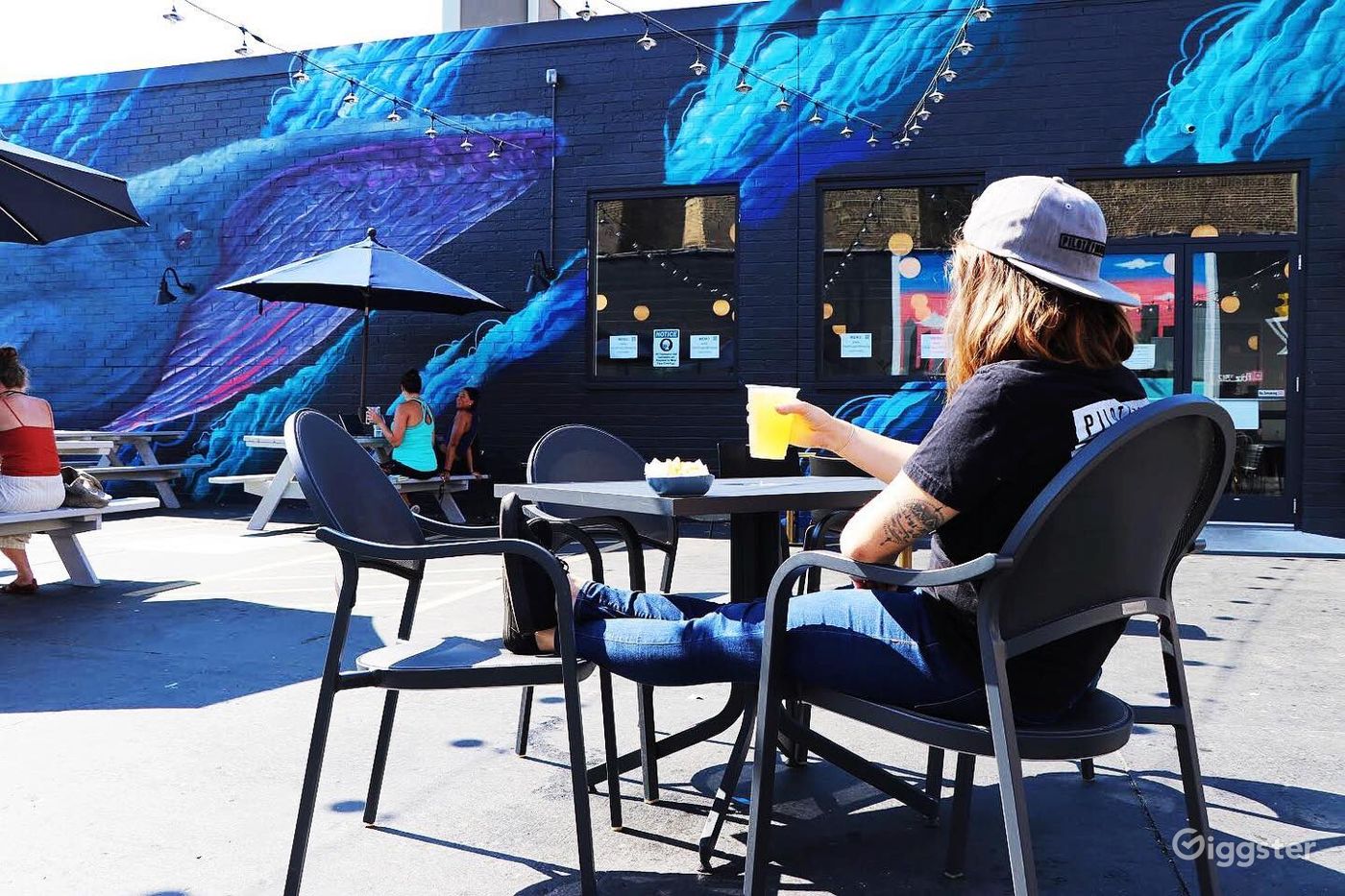 Beer and Brewery Outdoor Patio | Rent this location on Giggster