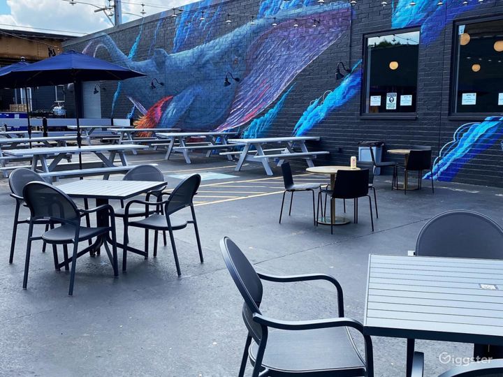 Beer and Brewery Outdoor Patio | Rent this location on Giggster