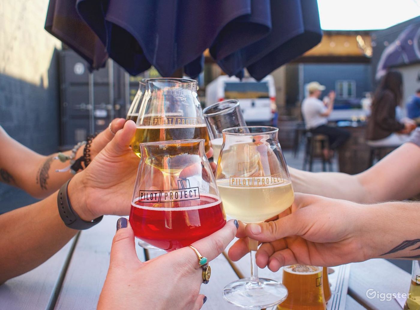 Beer and Brewery Outdoor Patio | Rent this location on Giggster