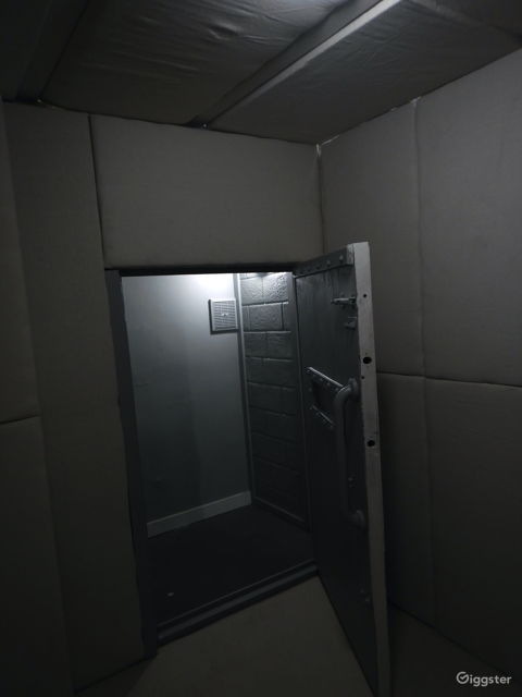 ASYLUM / PADDED CELL STANDING SET | Rent this location on Giggster