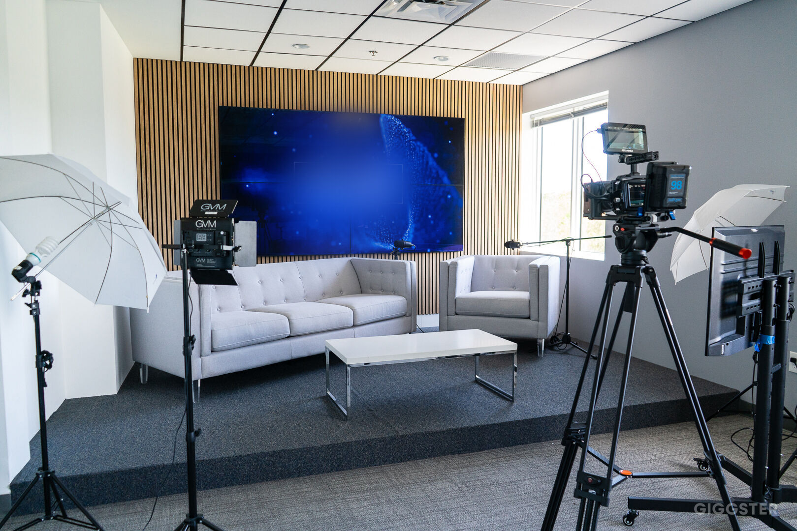 Boca Raton's Stunning Podcast Studio | Rent this location on Giggster