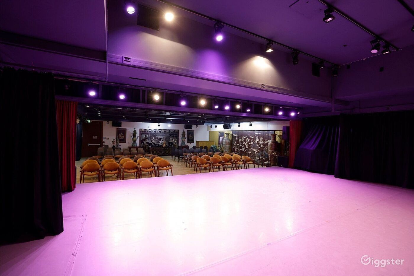 Theater Stage / Auditorium With Huge LED Screen | Rent this location on ...