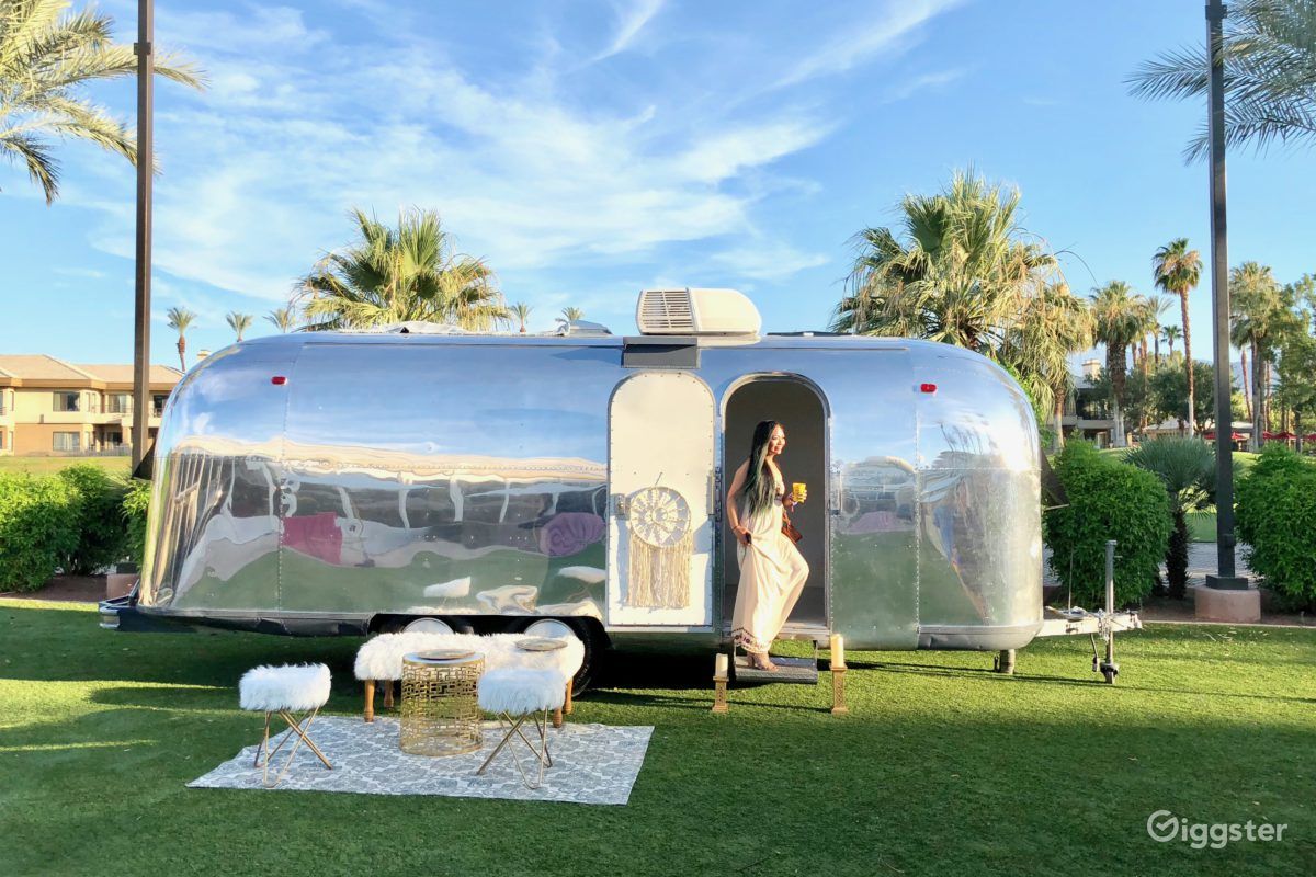 Airstream Trailer Photo Booth | Rent this location on Giggster