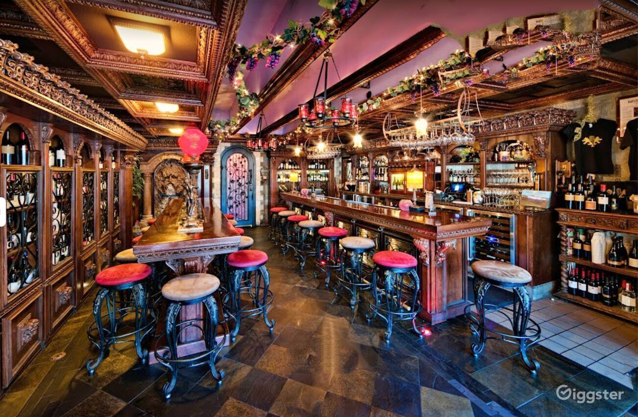 Ornate Restaurant with Bar & Patio (Buyout) | Rent this location on ...