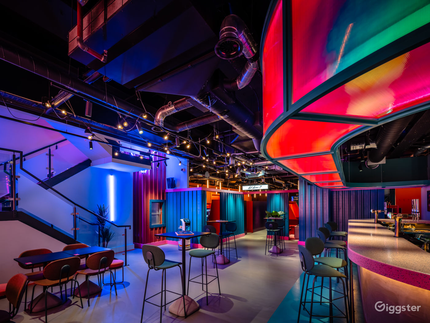 Platform Gaming Bar - Canary Wharf | Rent this location on Giggster