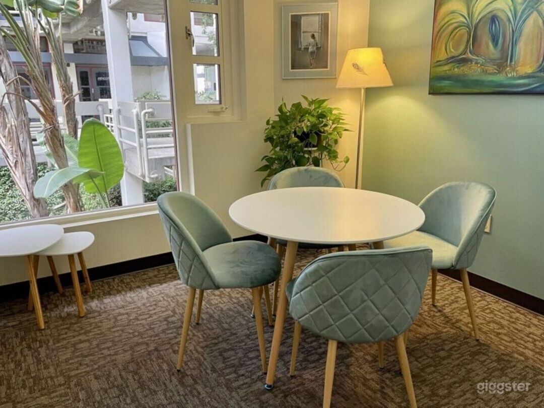 Blue Meeting Room - Private Meeting Room w/ Large Window | Rent this ...