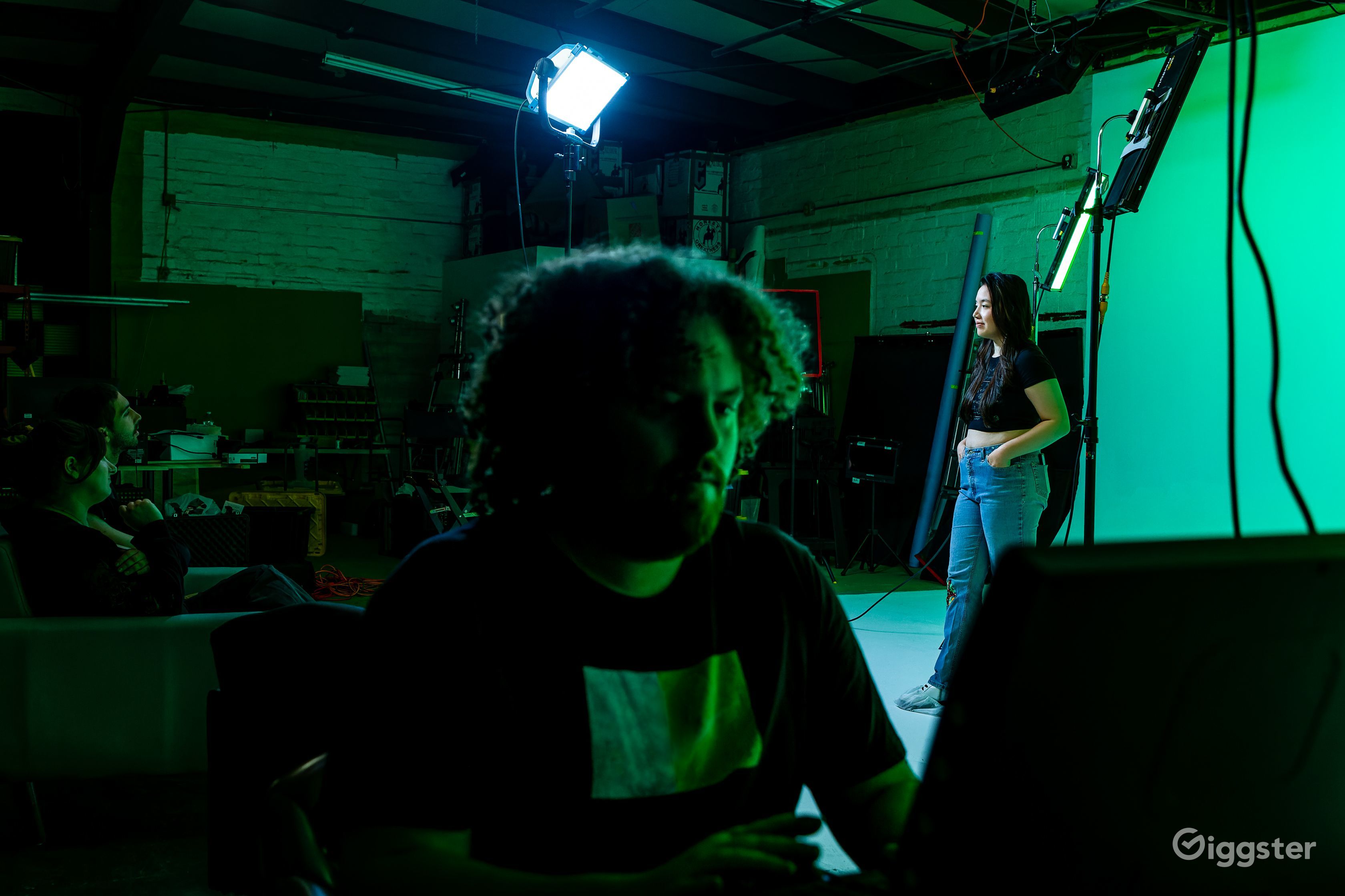 Studio with RGB LED lit Cyclorama Wall! | Rent this location on Giggster